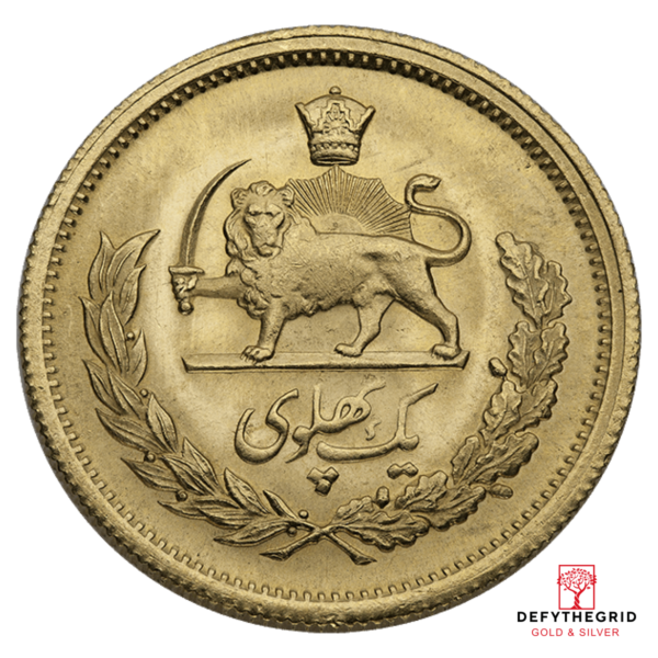 IRAN PAHLAVI GOLD COIN – defythegrid.com